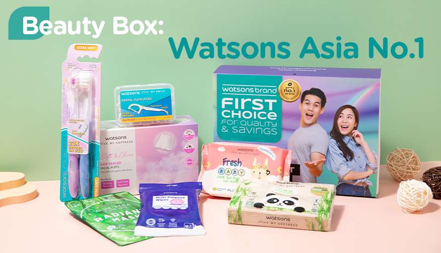 Watsons KOL, Watsons Beauty box, Asia No.1, Watsons, personal care