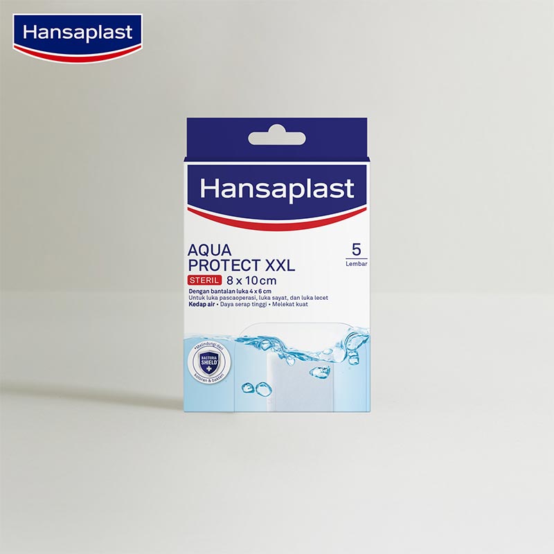 Hansaplast Hansaplast Aqua Protect Steril Xxl 8 X 10cm 5pcs Watsons