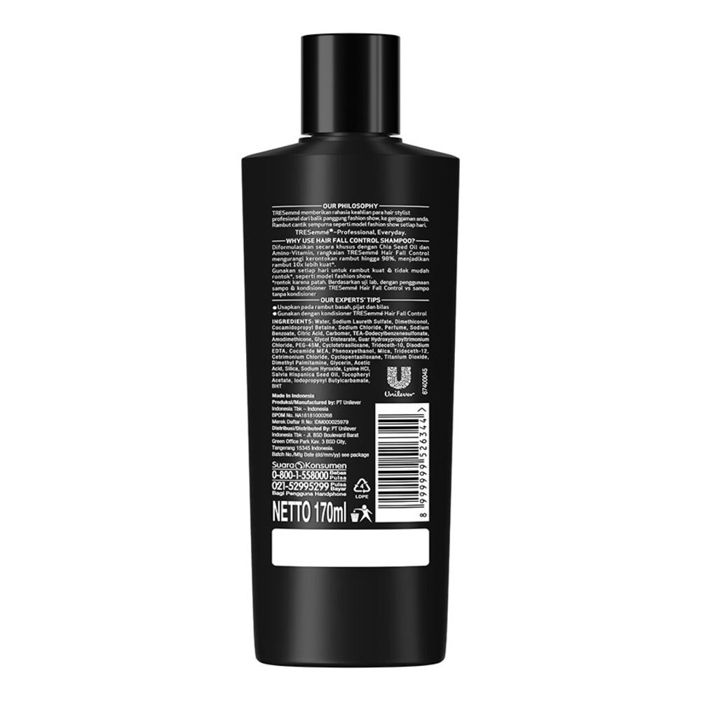 Tresemme Hair Fall Control Shampoo 170ml Watsons Indonesia